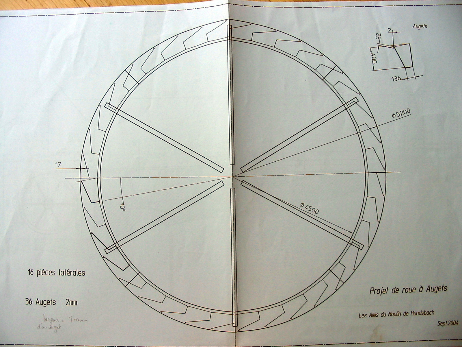 La roue | Moulin de Hundsbach